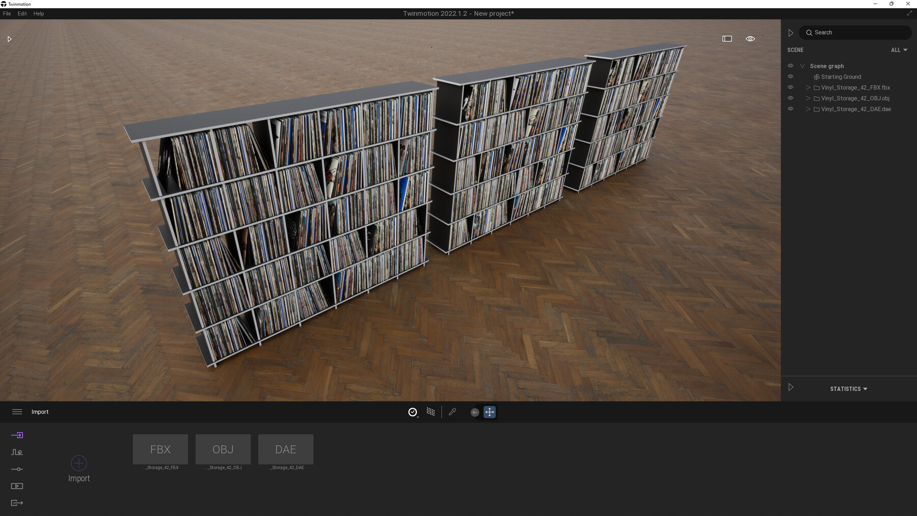 ArtStation - Vinyl Storage No42 | Resources