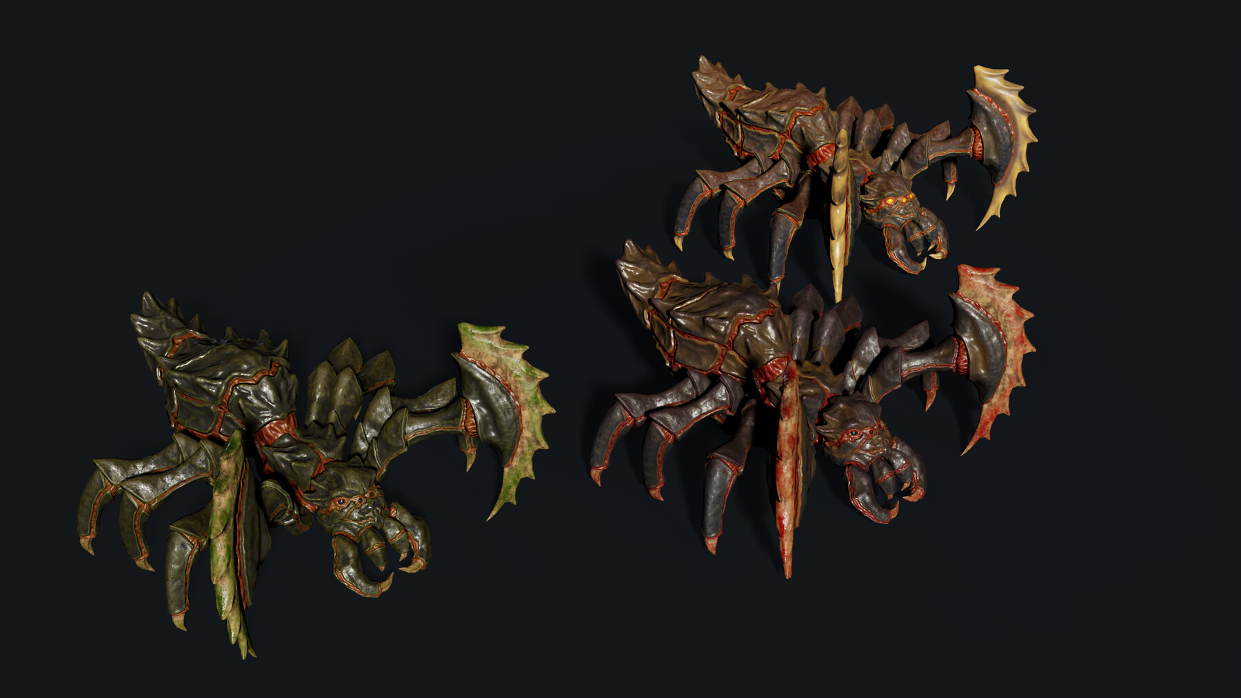 ArtStation - Evil Spider 3 | Game Assets