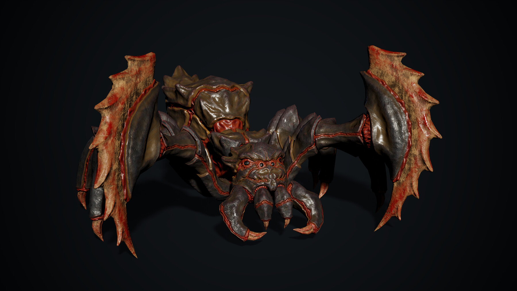 ArtStation - Evil Spider 3 | Game Assets