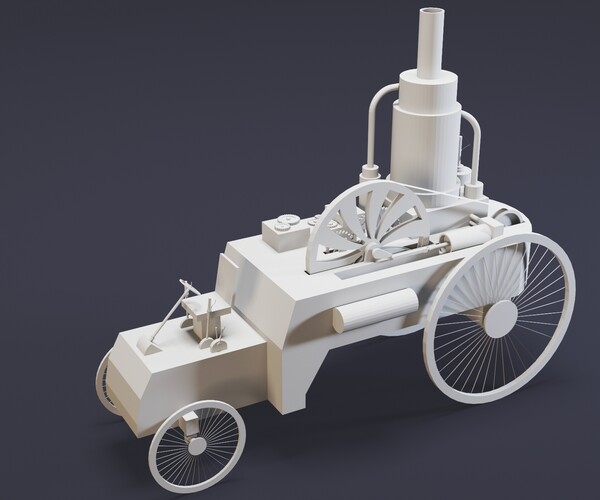 ArtStation - 5 Old Machines- High detail 3d models | Resources