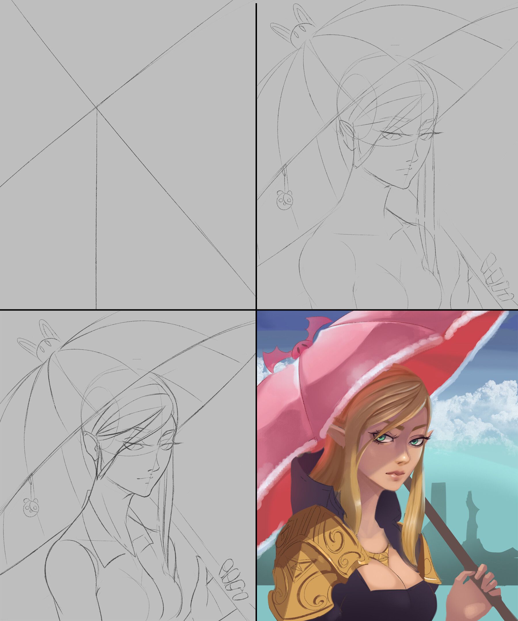 ArtStation - Composition and Light Idea | Tutorials