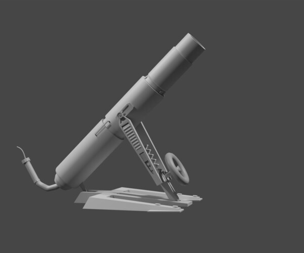 ArtStation - Homemade rocket launcher | Game Assets