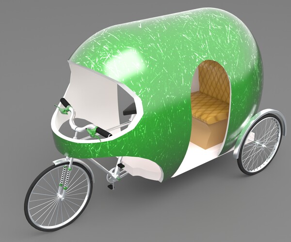 ArtStation - Modern Rickshaw | Resources