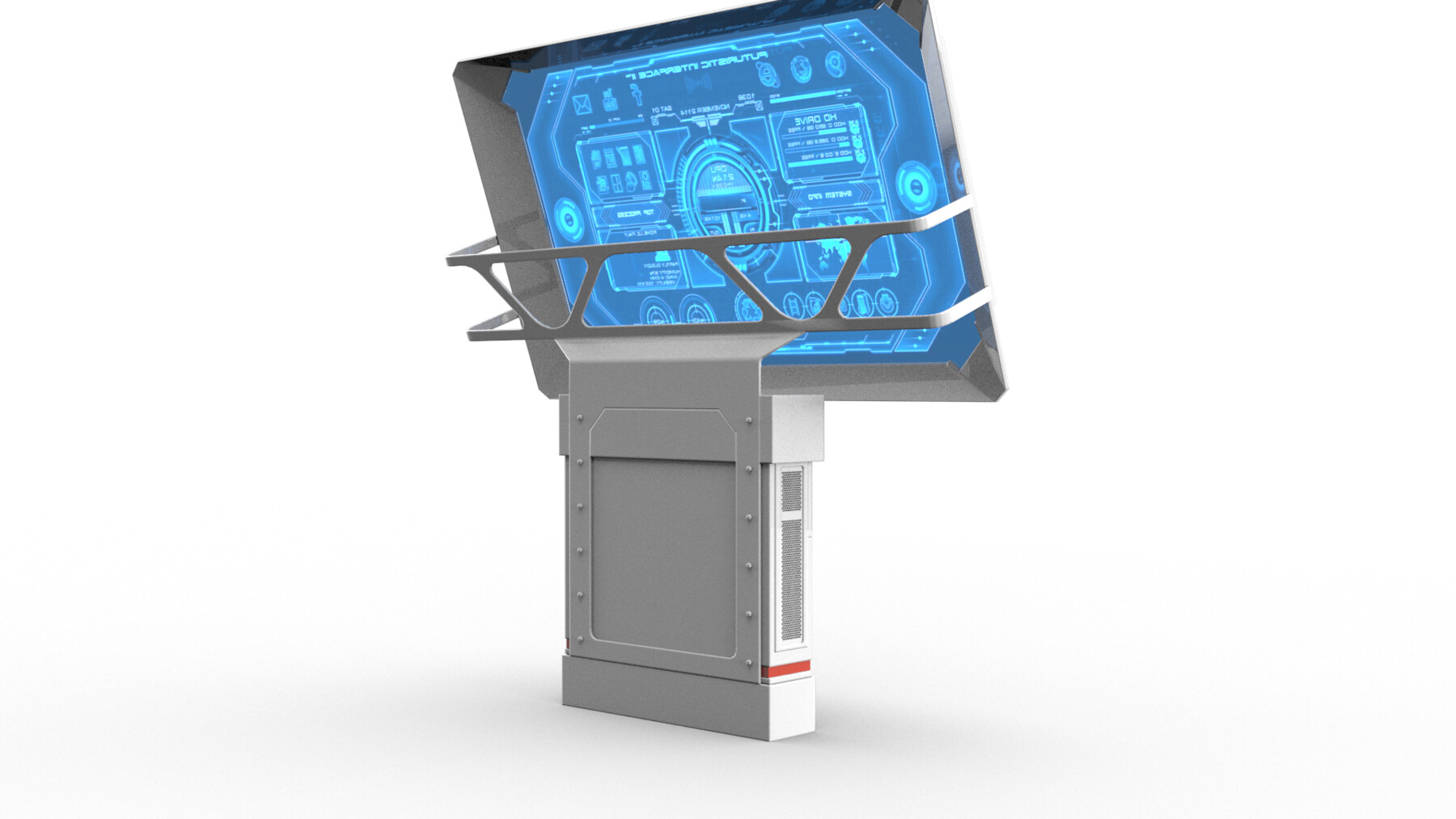 ArtStation - Sci-fi Terminal | Game Assets