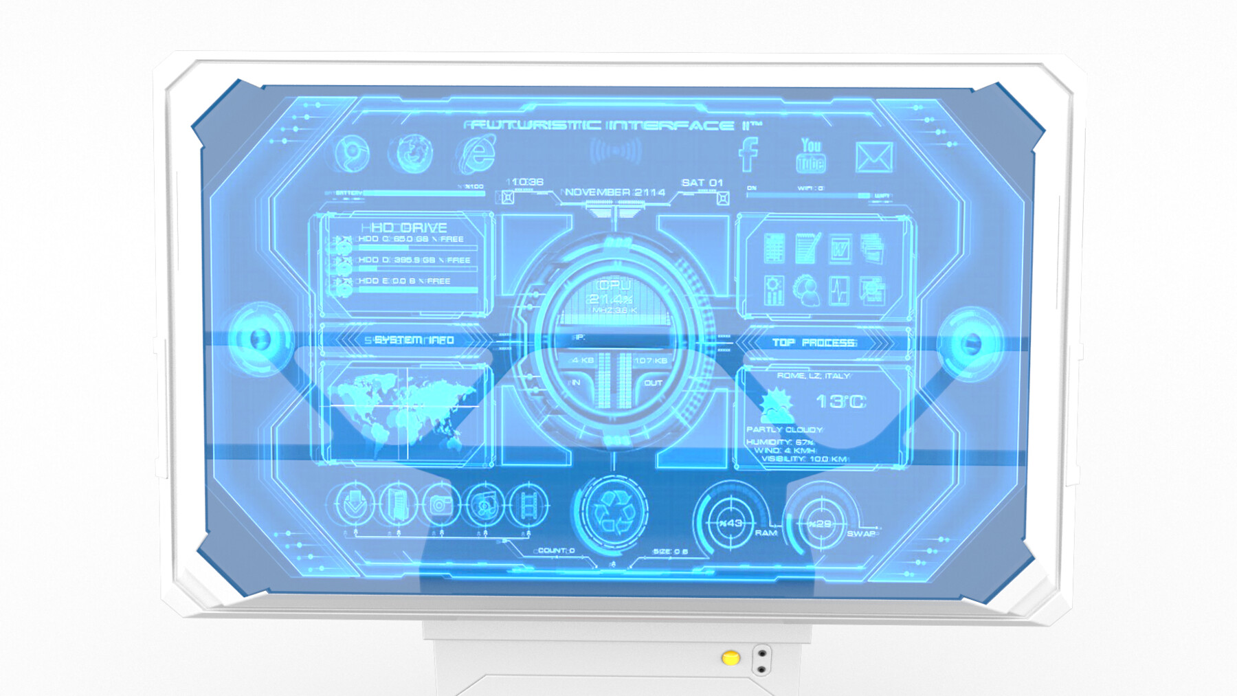ArtStation - Sci-fi Terminal | Game Assets