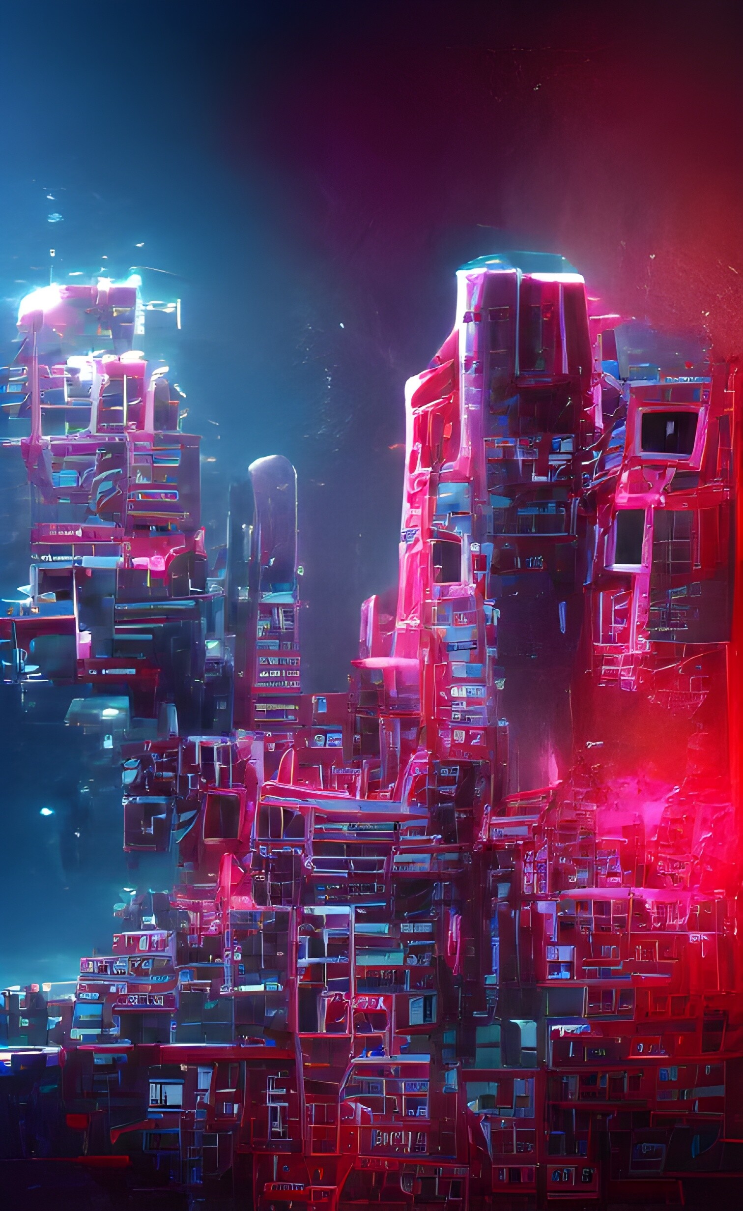 ArtStation - Greeble Zone Highlight 150 PSD Layer Image pack Background ...