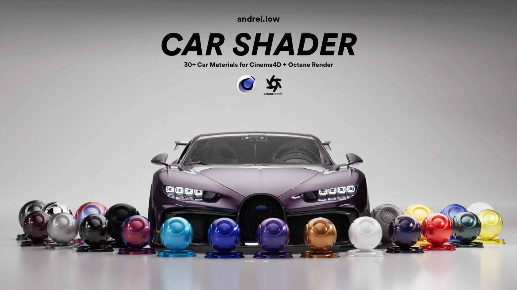 ArtStation - Automotive Car Shader (Paint & Details) | Resources