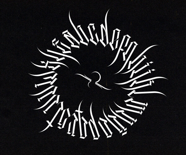 ArtStation - Katana FONT | Artworks