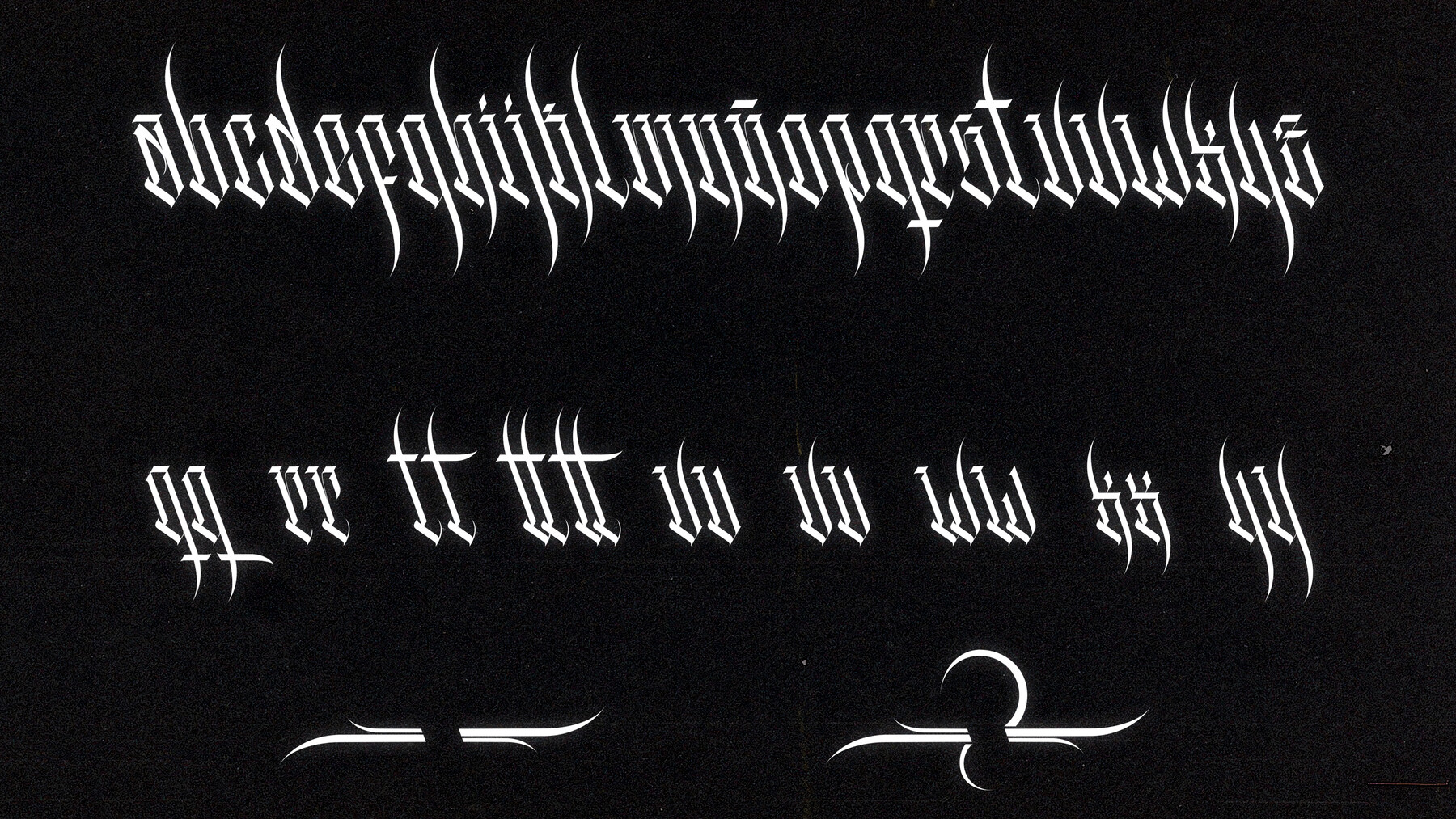 ArtStation - Katana FONT | Artworks