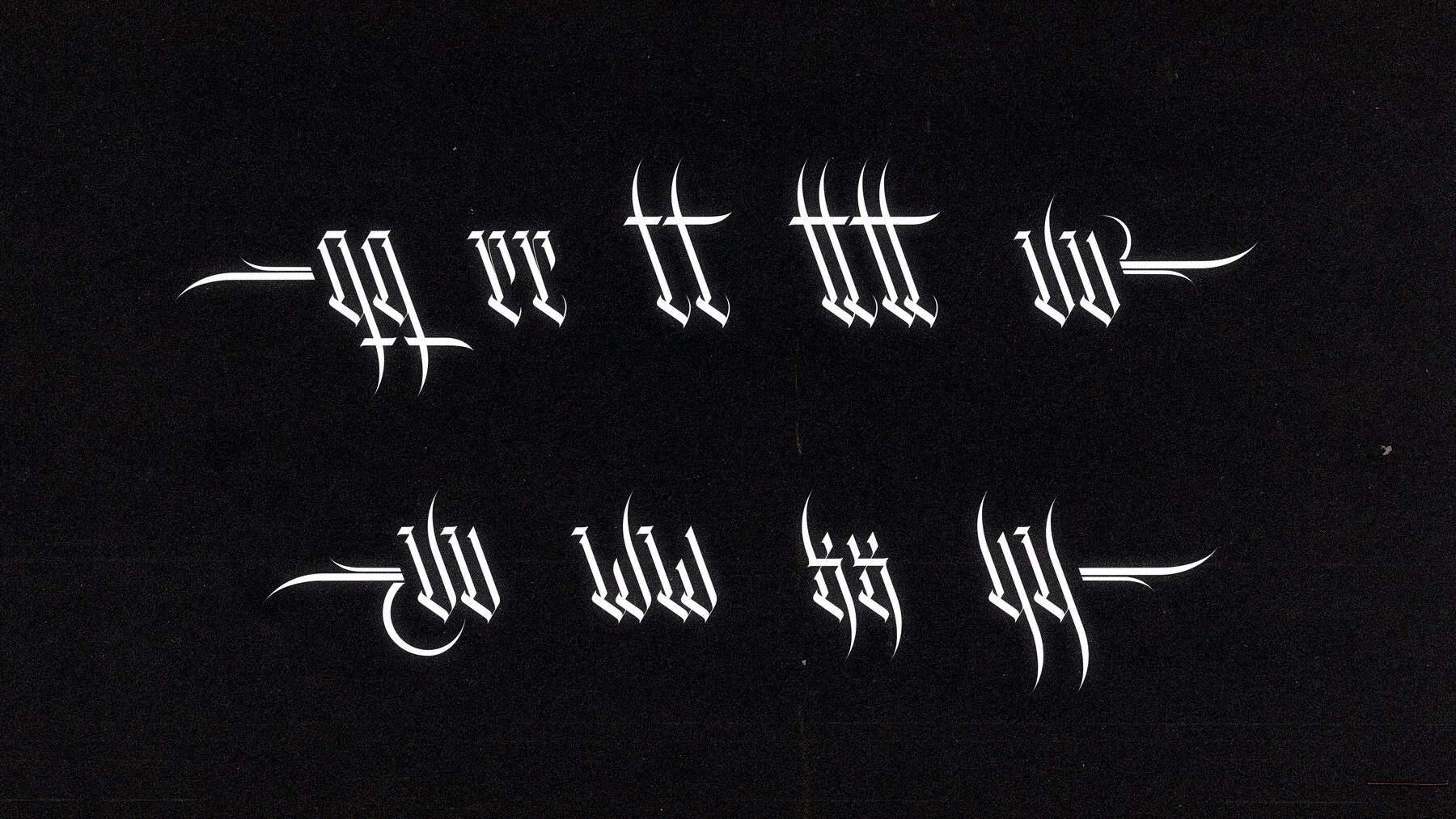 ArtStation - Katana FONT | Artworks