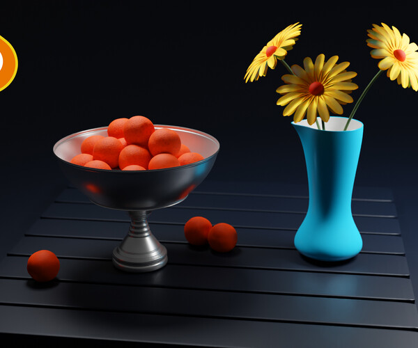 ArtStation - Create a still life scene in Blender [BEGINNER LEVEL ...