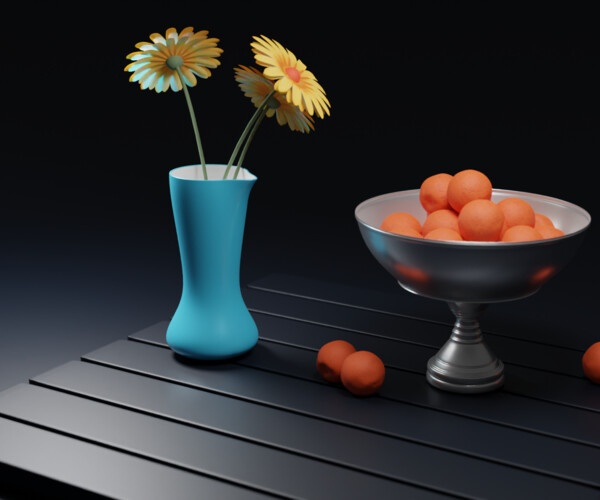 ArtStation - Create a still life scene in Blender [BEGINNER LEVEL ...