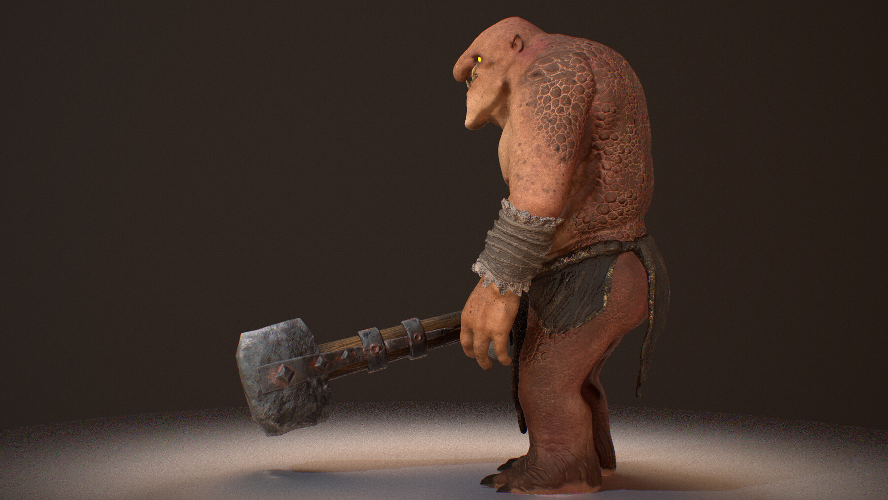 ArtStation - Cave Troll | Game Assets