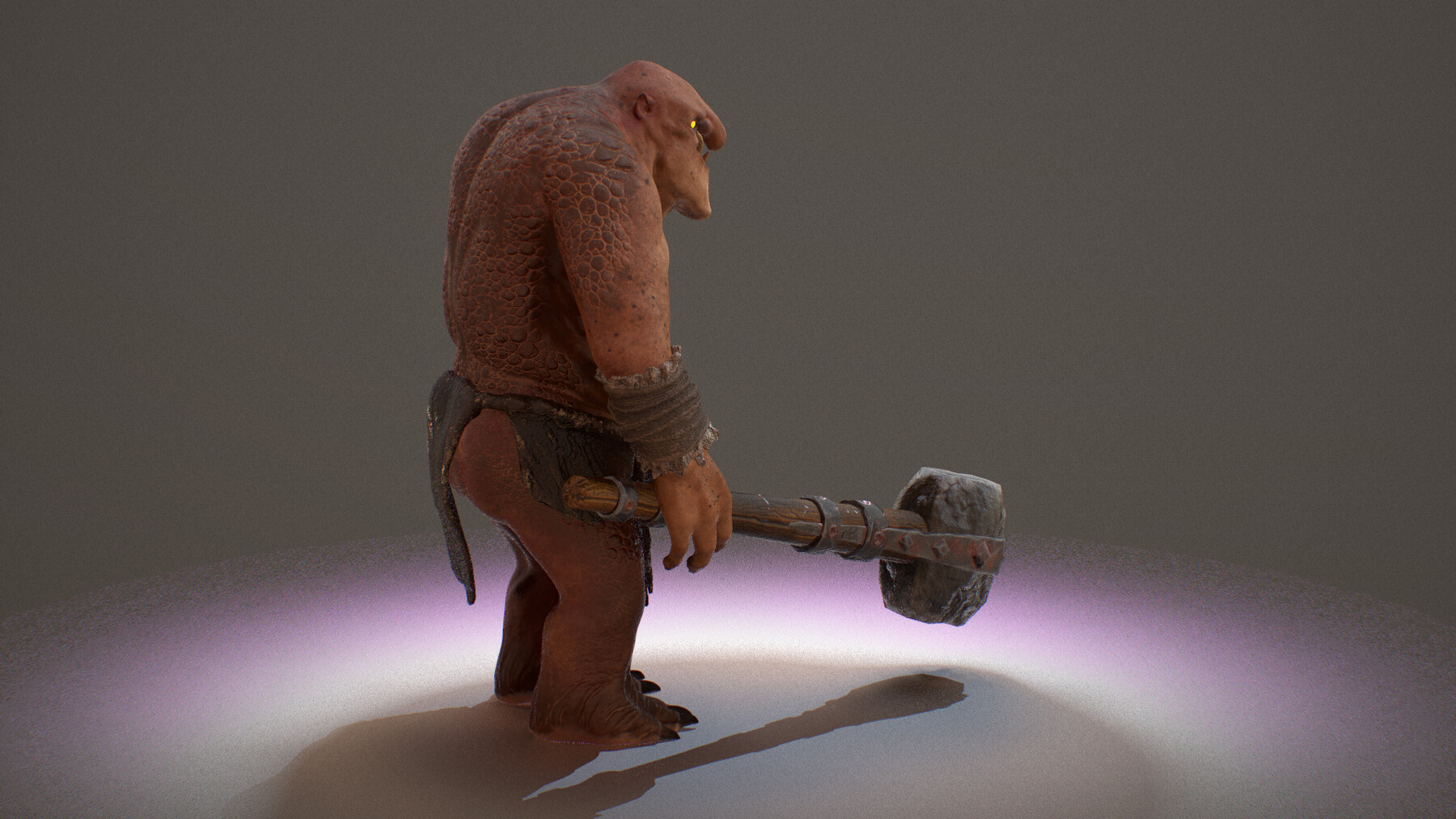 ArtStation - Cave Troll | Game Assets