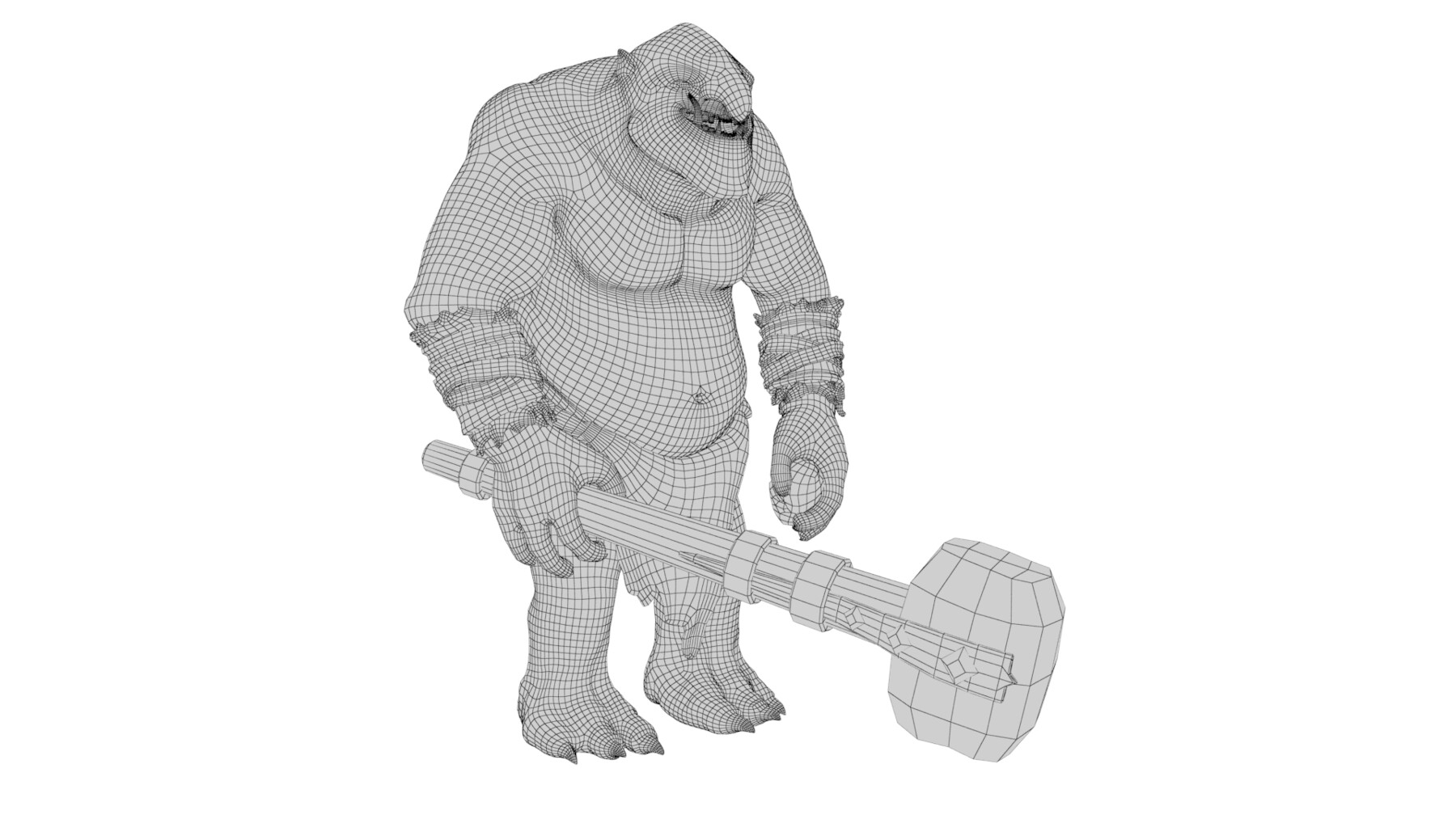 ArtStation - Cave Troll | Game Assets