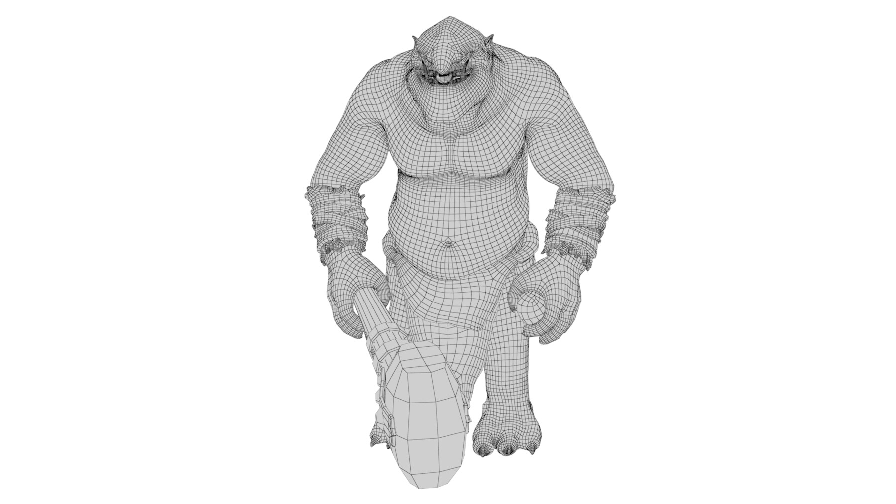 ArtStation - Cave Troll | Game Assets