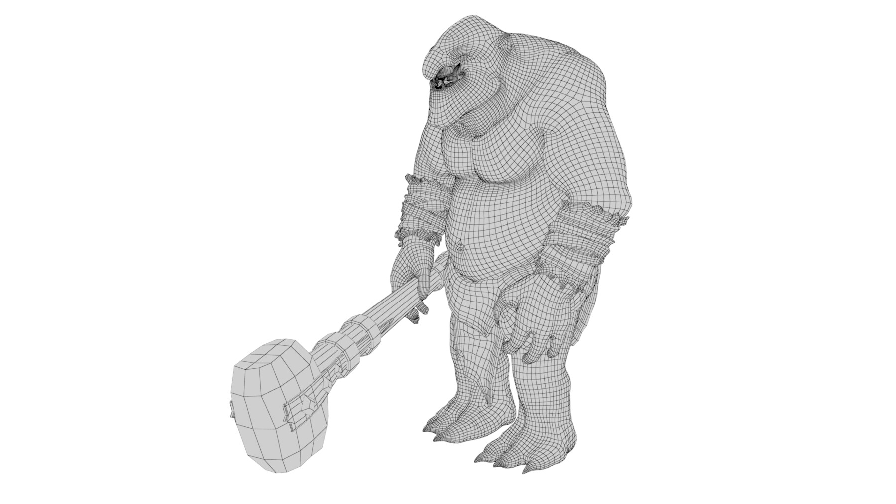 ArtStation - Cave Troll | Game Assets