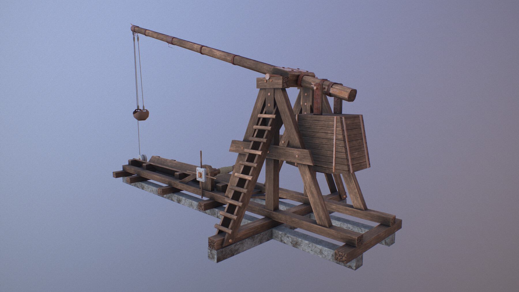 ArtStation - Trebuchet | Game Assets