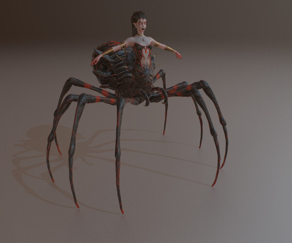 ArtStation - Spider Queen | Game Assets