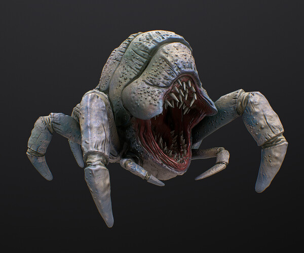 ArtStation - Crab Creature | Game Assets