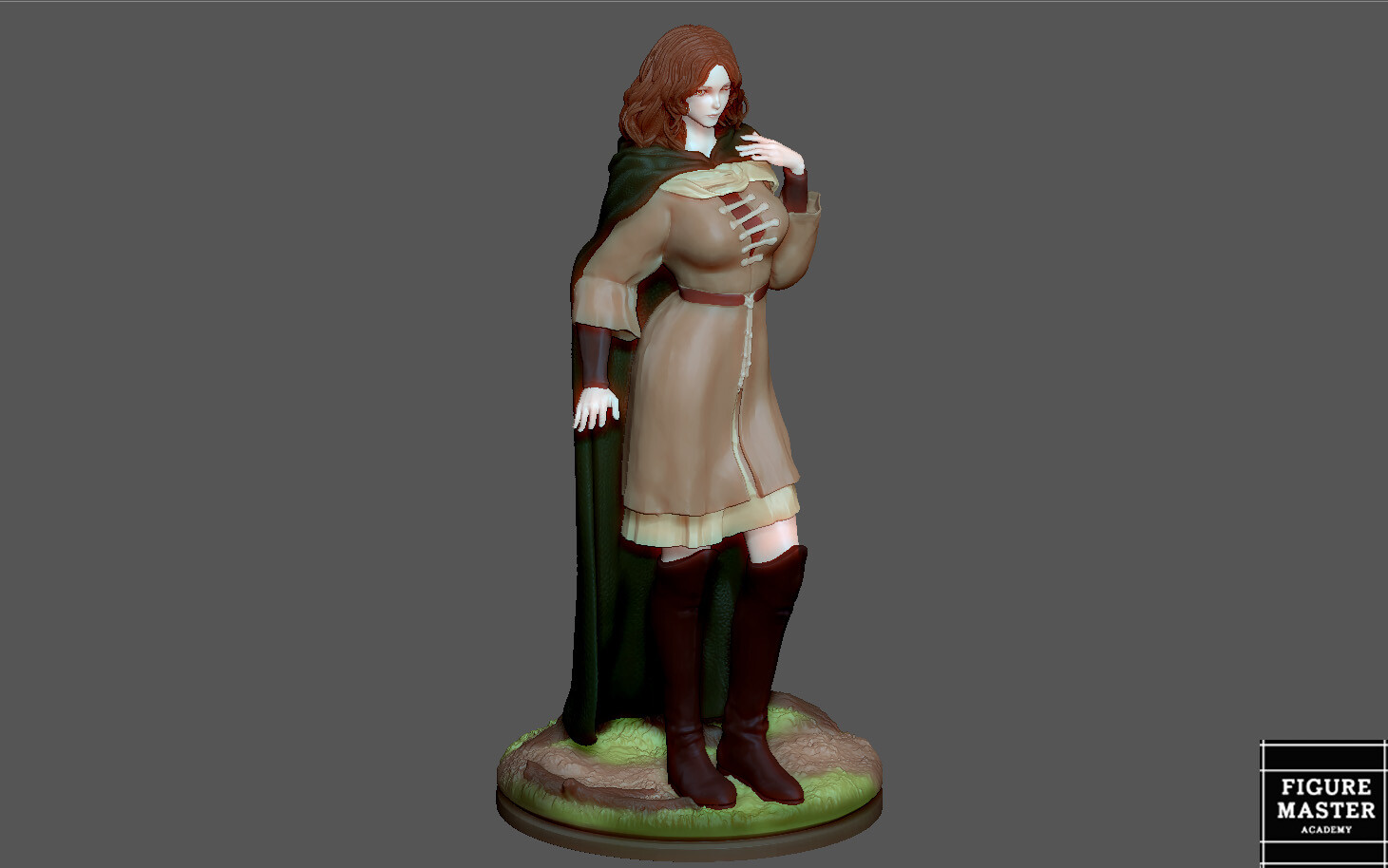 ArtStation - MELINA ELDEN RING CHARACTER GIRL 3D PRINT MODEL | Resources
