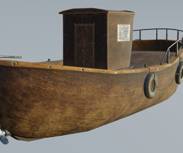 ArtStation - Boat | Game Assets