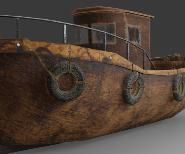 ArtStation - Boat | Game Assets