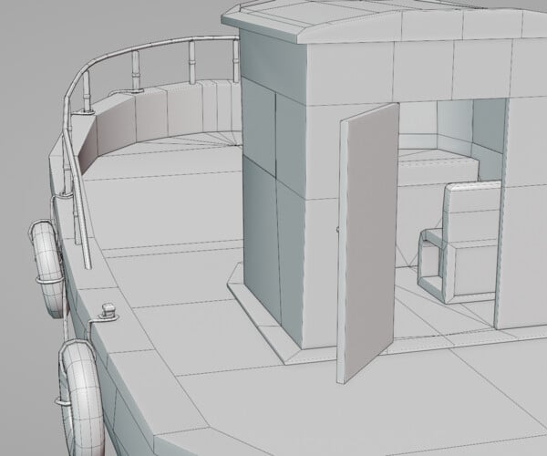 ArtStation - Boat | Game Assets