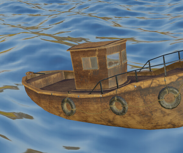 ArtStation - Boat | Game Assets