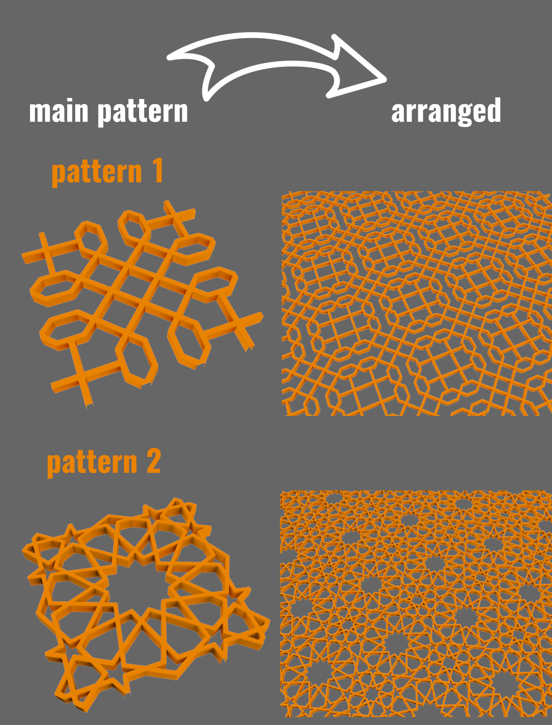 ArtStation - 10 tileable persian patterns | Resources