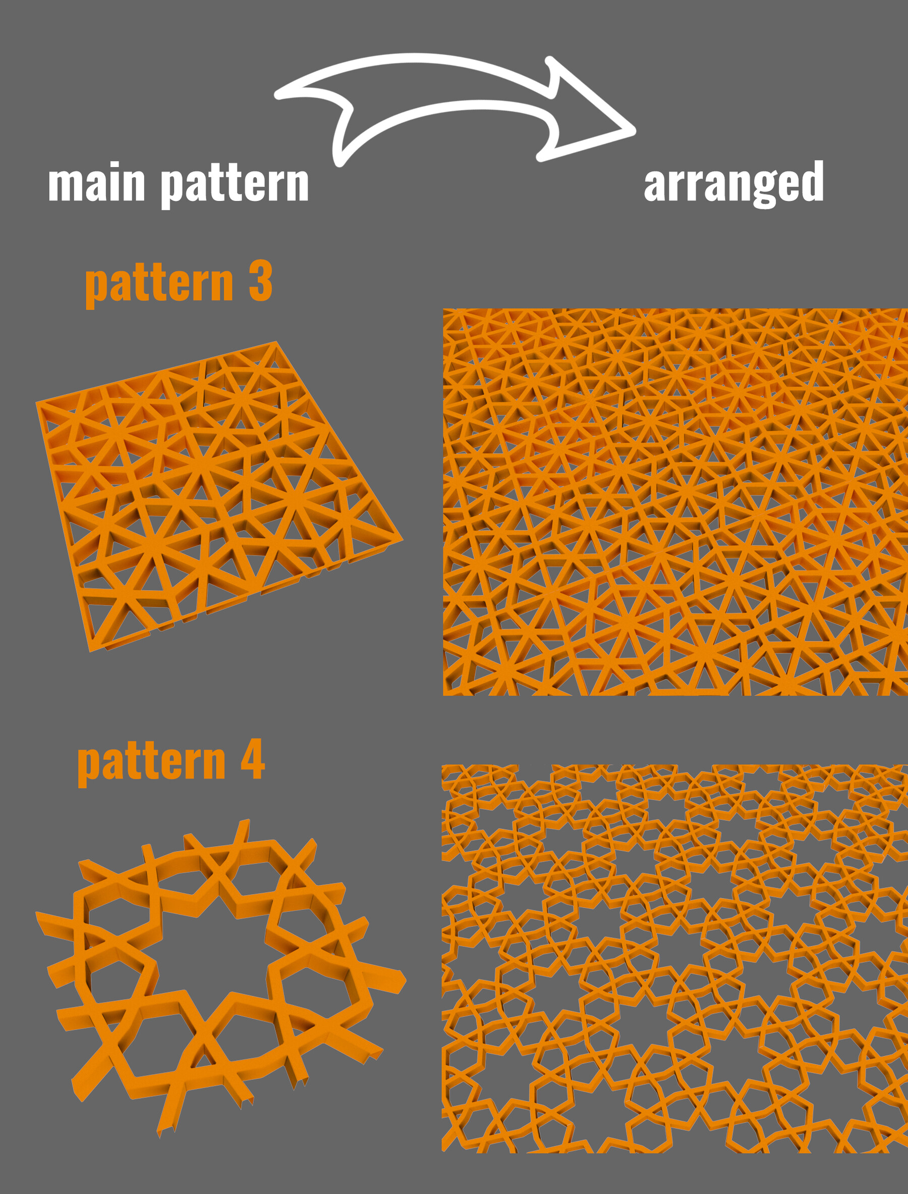 ArtStation - 10 tileable persian patterns | Resources