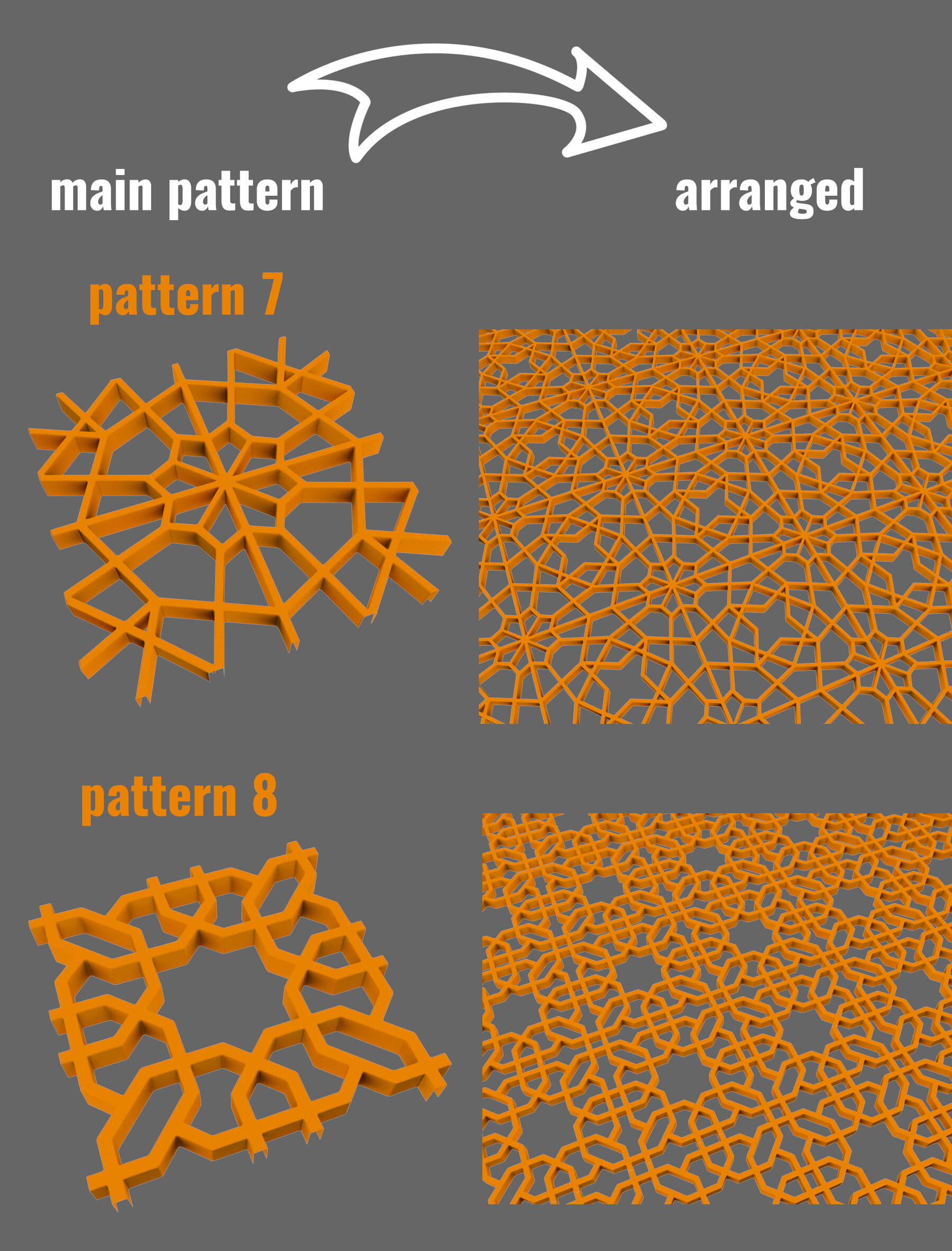 ArtStation - 10 tileable persian patterns | Resources