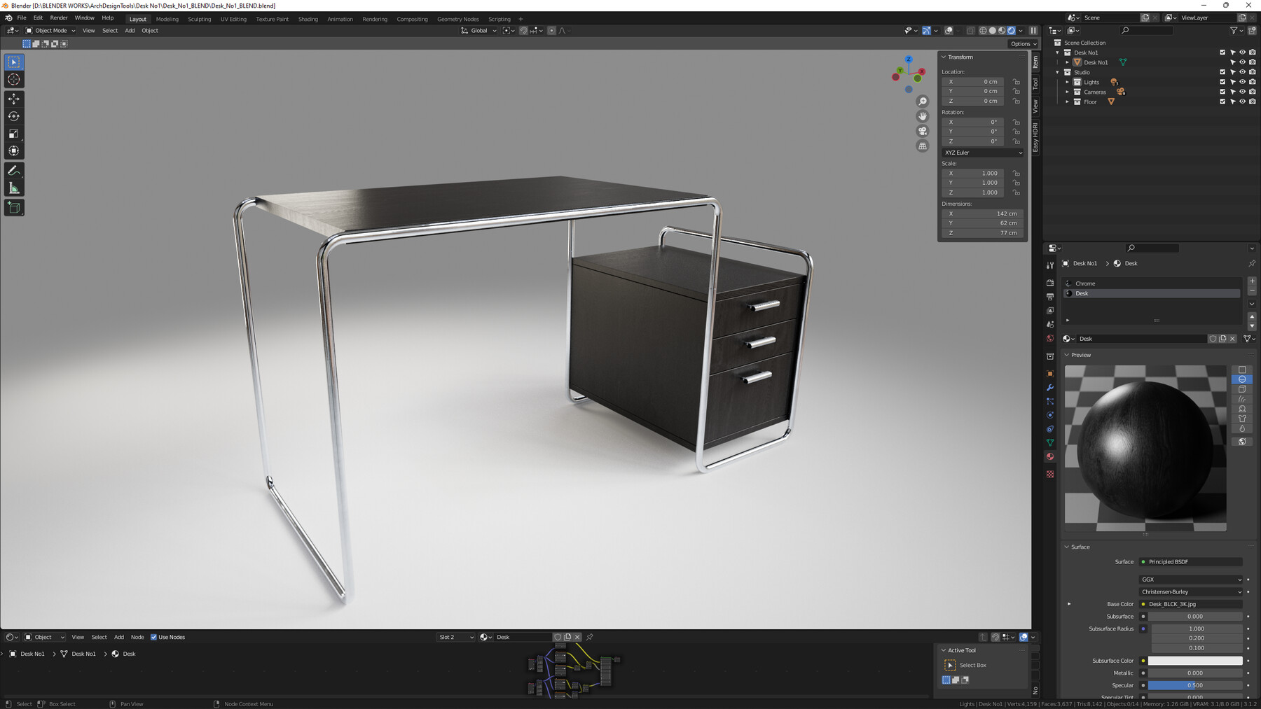 ArtStation - Desk No1 | Resources