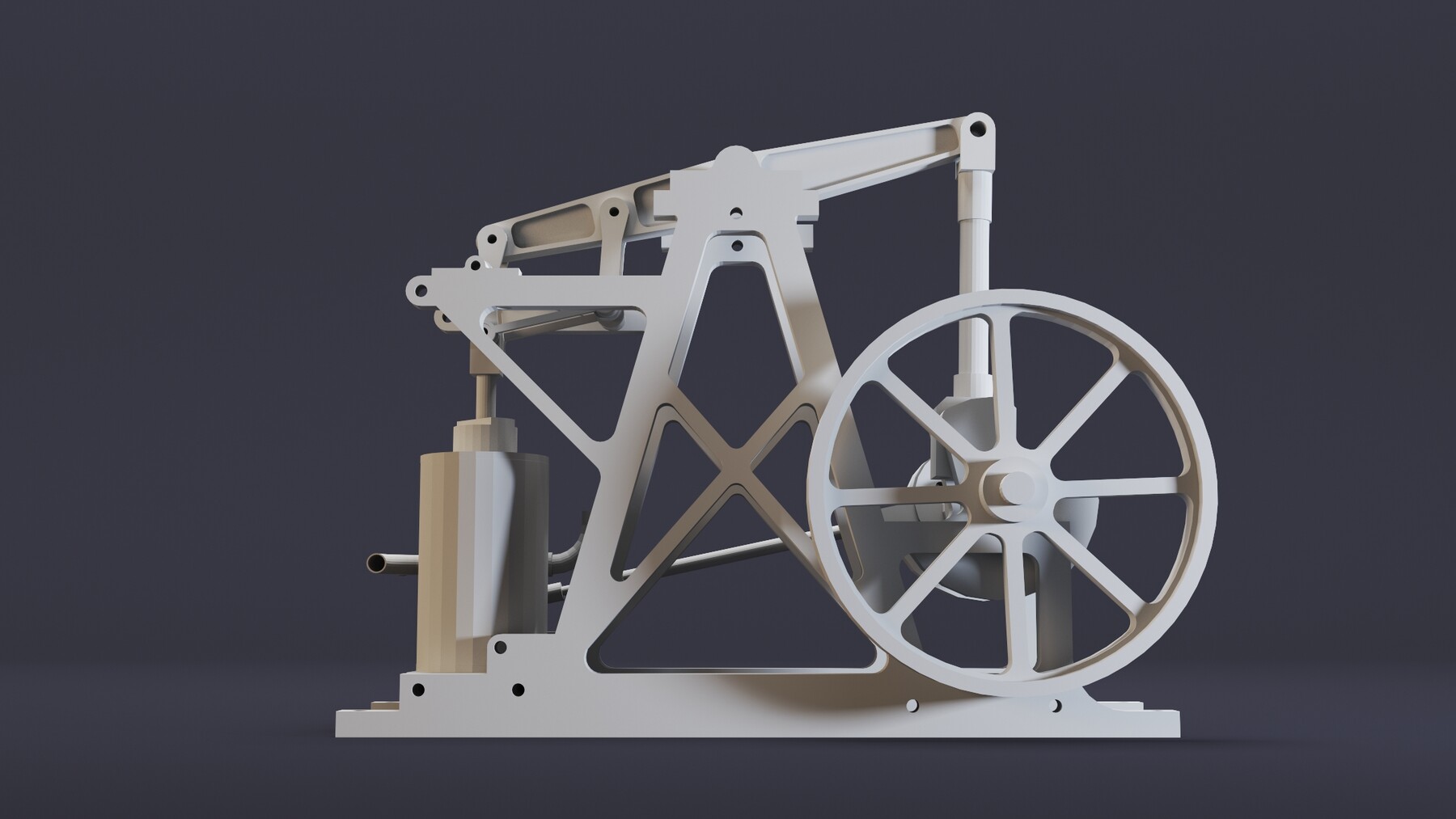ArtStation - 4- Steampunk Engines- High detail 3d models | Resources