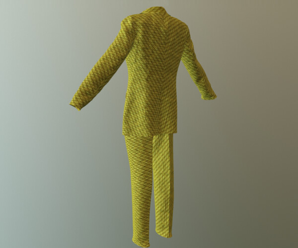 ArtStation - FORMAL FASHION SUIT low-poly PBR | Game Assets