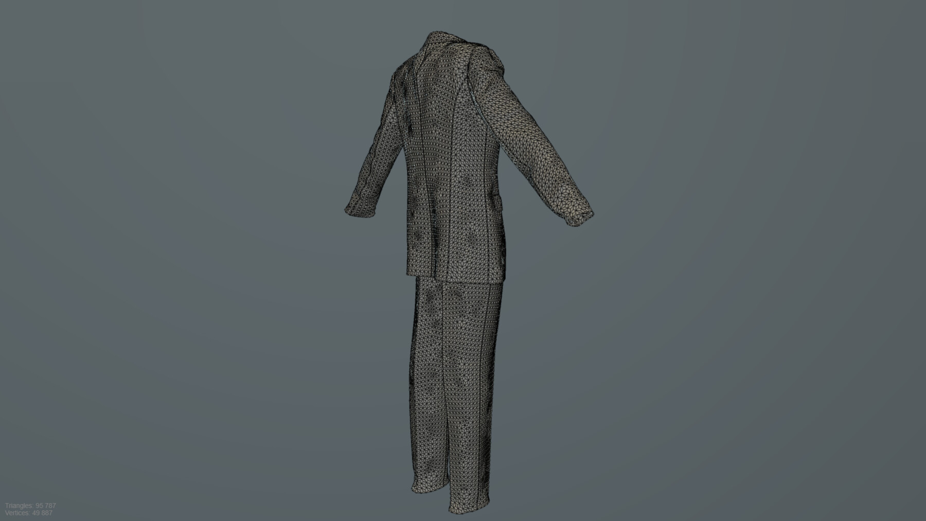 ArtStation - FORMAL FASHION SUIT low-poly PBR | Game Assets