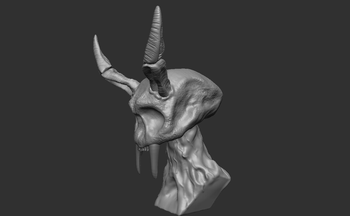 ArtStation - Demon Skull | Resources