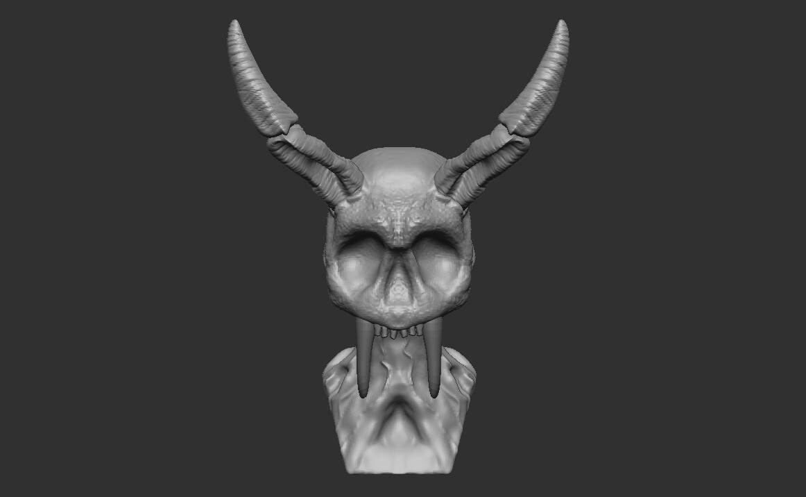 ArtStation - Demon Skull | Resources