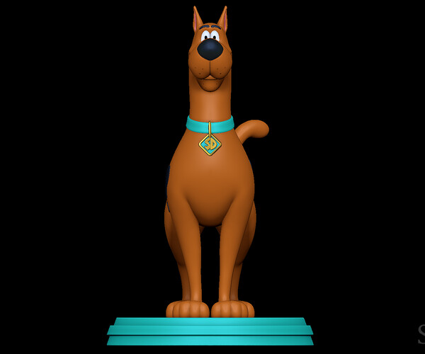 ArtStation - Scooby-Doo 3D print model | Resources