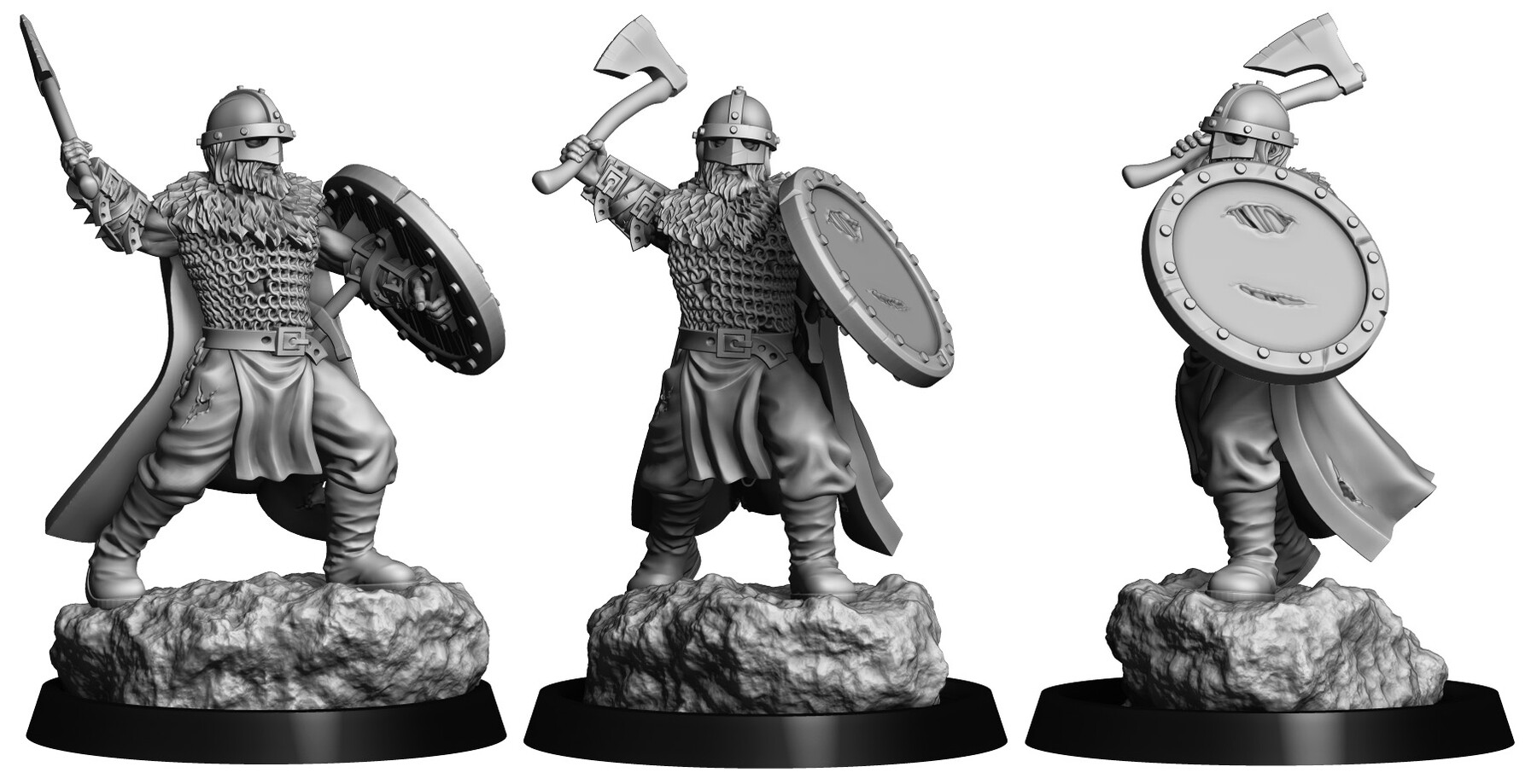 ArtStation - FREE chapter - Miniatures Sculpting Masterclass - Shield ...