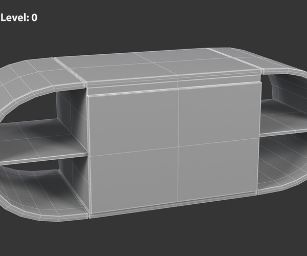 ArtStation - Round TV Stand | Resources