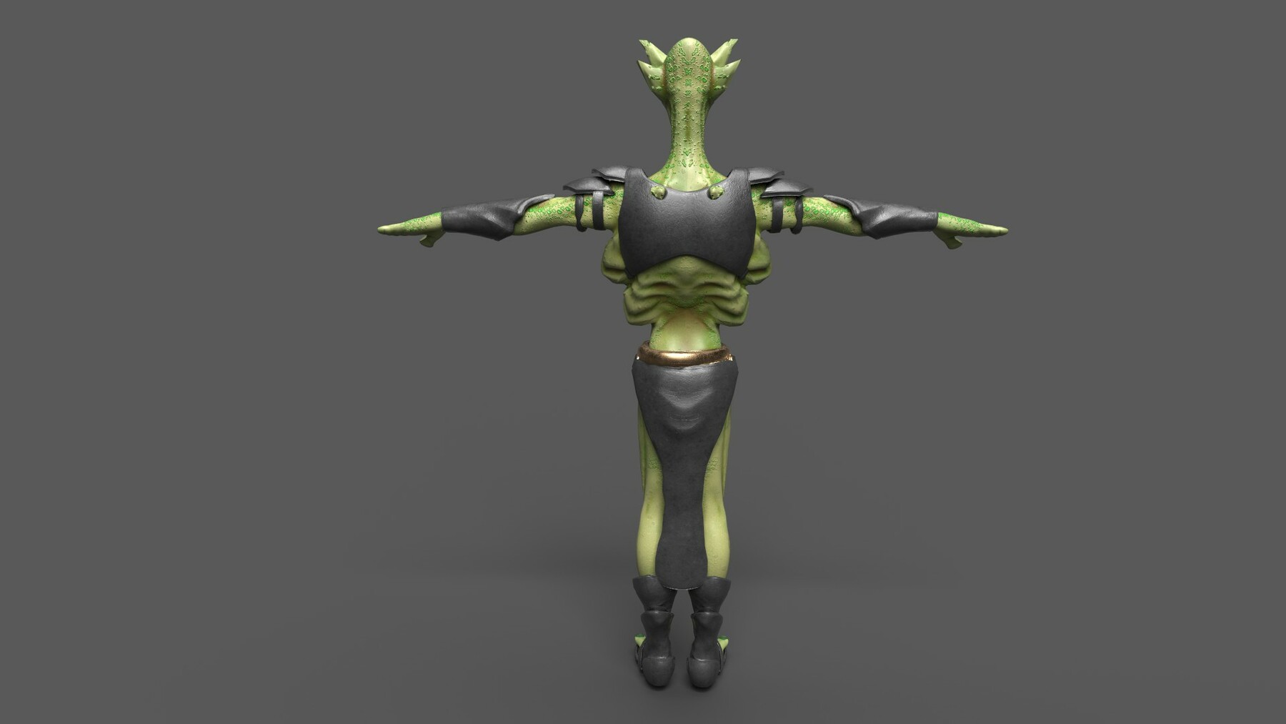 ArtStation - Monster Alien 3d Character Model | Game Assets