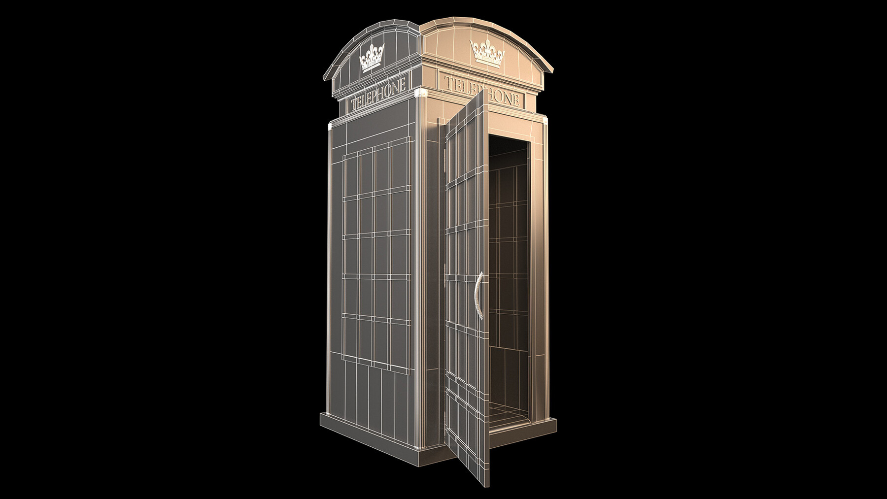ArtStation - Telephone booth | Resources