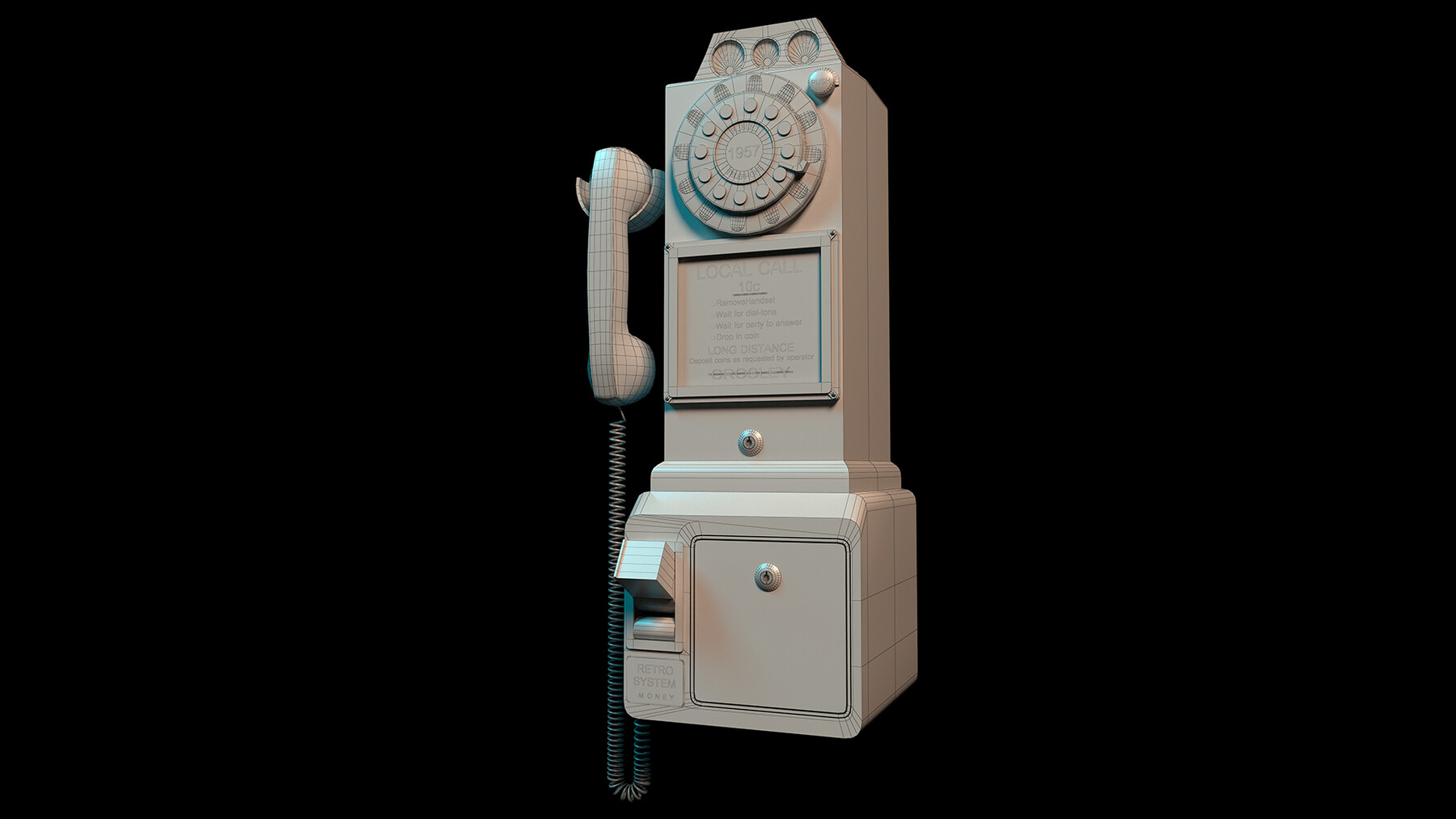 ArtStation - Telephone booth | Resources