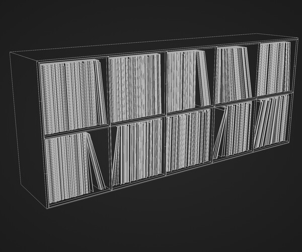 ArtStation - Vinyl Storage No44 | Resources