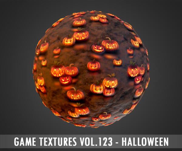 ArtStation - Halloween Vol.123 - Stylized Textures | Game Assets