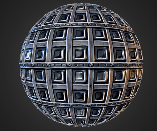 ArtStation - Metal Vol.124 - Stylized Textures | Game Assets