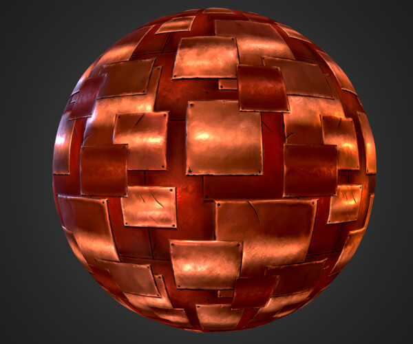 ArtStation - Metal Vol.124 - Stylized Textures | Game Assets