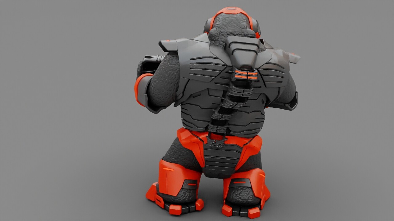 ArtStation - Alien Trooper (rigged - anmated character) | Game Assets