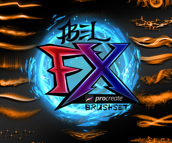 ArtStation - ABEL FX - Special FX brushes for PROCREATE | Brushes